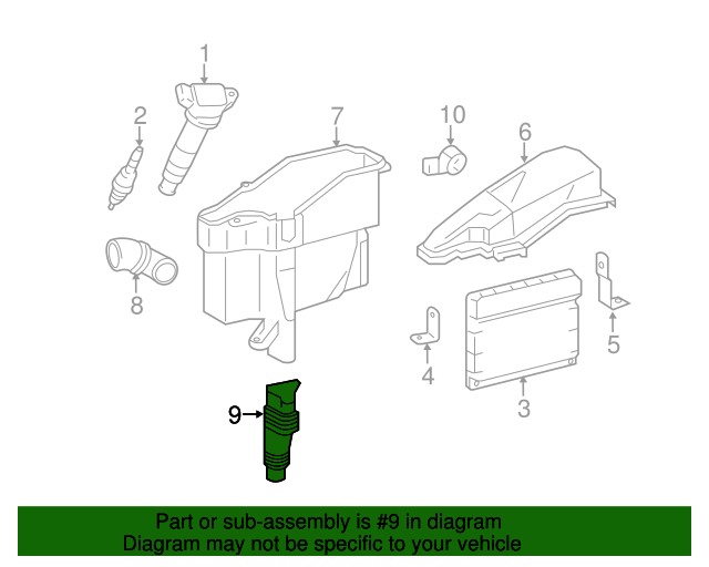2021 Lexus Air Inlet 17751-31390 | OEM Parts Online