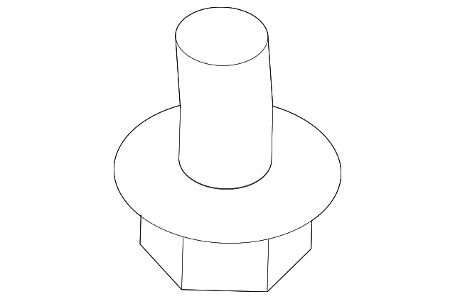 2002-2023 Toyota Lower Center Pillar Trim Clip 90467-A0006 | Toyota Parts