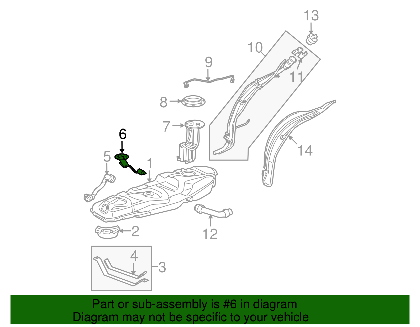83320-49205 - Fuel Gauge Sending Unit - 2006-2018 Toyota RAV4 | Nucar ...