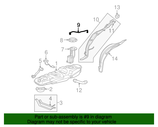2006-2012 Toyota RAV4 Breather Tube 77015-0R010 | Toyota Parts