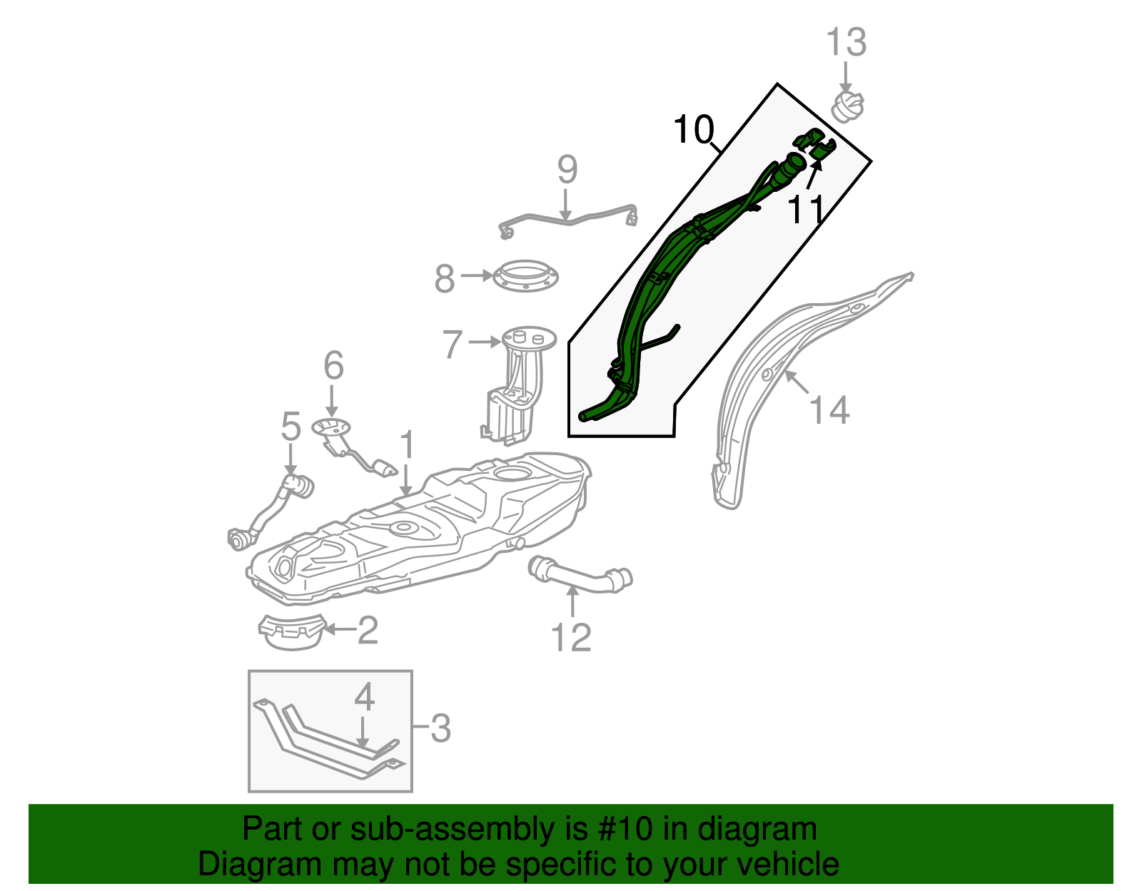 2006-2012 Toyota RAV4 Filler Pipe 77201-0R010 | Toyota Parts Center