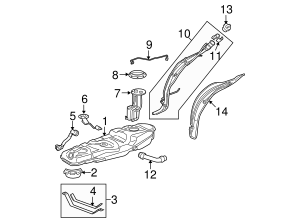 23220-31120 - Fuel Pump Assembly - 2006-2008 Toyota RAV4 | Nucar Toyota ...