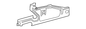 253-691-44-00 - Flap Bracket 2019-2022 Mercedes-Benz | Mercedes-Benz ...