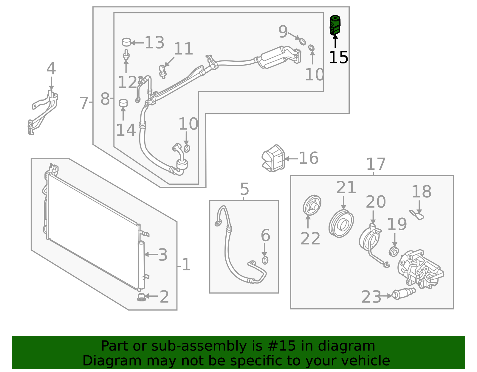 97626-N7100 - Expansion Valve 2025 Hyundai Santa Cruz | Hyundai ...
