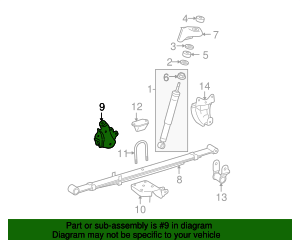 2005-2016 Toyota Tacoma Bracket 48404-04020 | OEM Parts Online