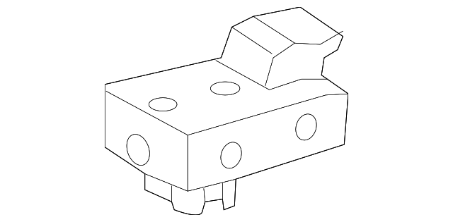 2014-2022 GM Jet Black Rear Side Door Window Switch 22915112 GM ...