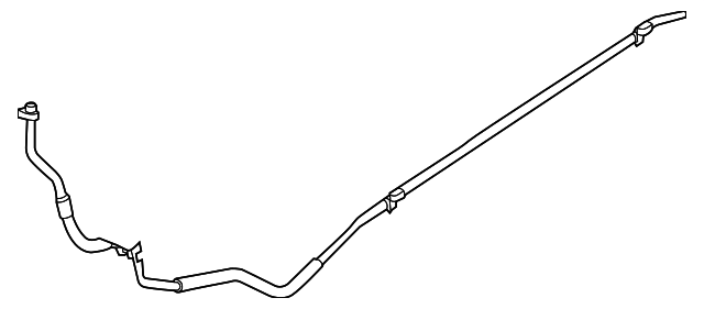 Genuine OEM Ford Part - A/C Refrigerant Liquid Hose BB5Z-19835-B ...