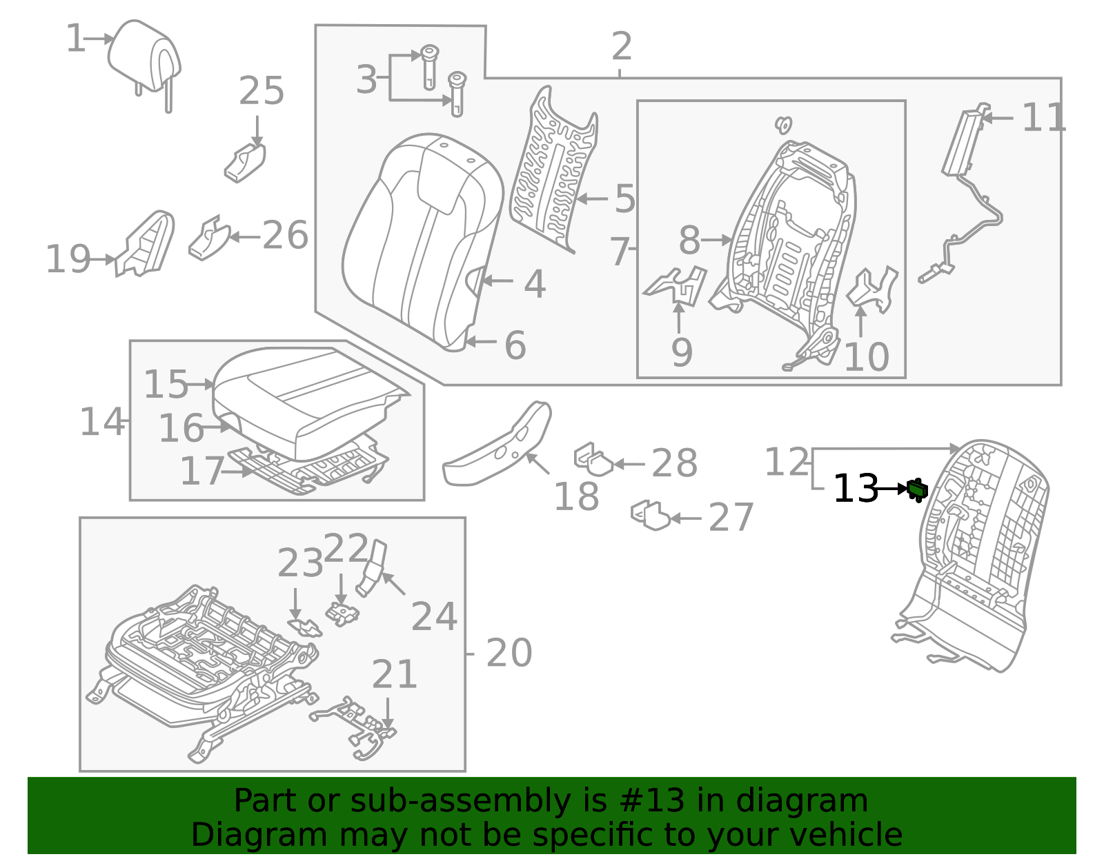 2021-2025 Kia Battery Charger 96125-P2100 | TascaParts.com