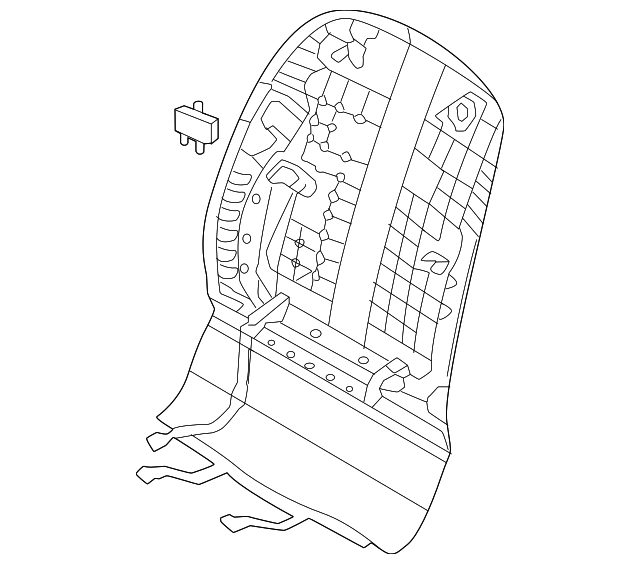 2024-2025 Kia Sorento 2024-2025 Kia Sorento - Seat Back Panel 88390 ...