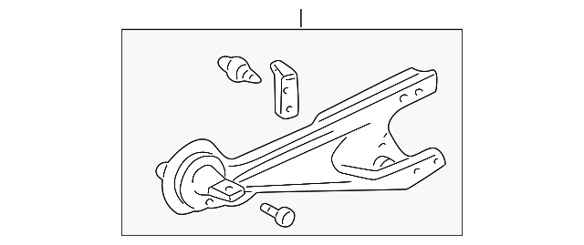 OEM 2003-2008 Honda Pilot Trailing Arm 52372-S3V-A00 | Honda Automotive ...