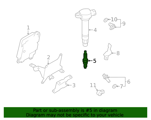 1822A154 - Spark Plug 2018-2022 Mitsubishi Outlander PHEV | Mitsubishi ...