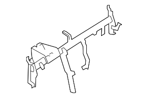 204-680-02-55 - Reinforced Beam 2008-2011 Mercedes-Benz | Mercedes-Benz ...