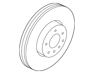 2004-2013 Volvo Disc Brake Rotor Front 31400942 | TascaParts.com