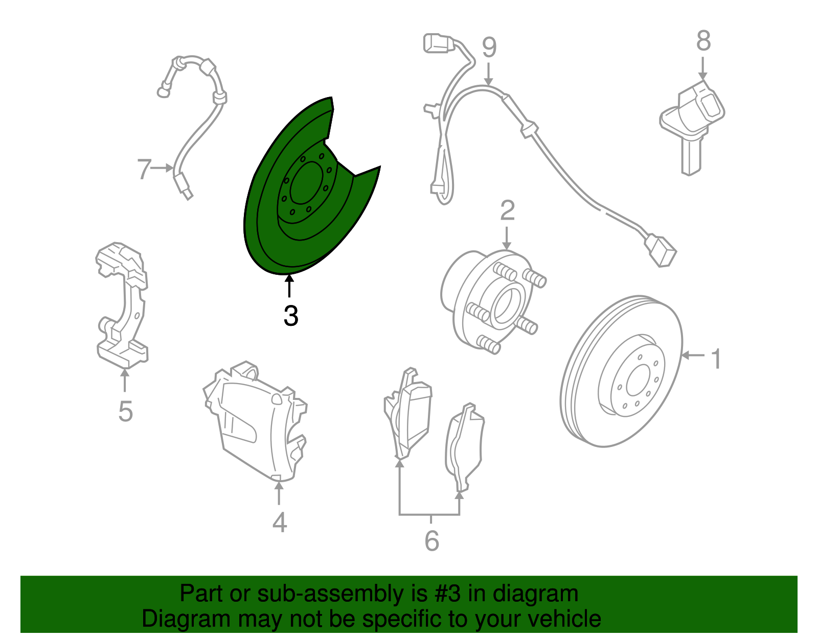 30778890 - Splash Shield - 2004-2013 Volvo | Volvo OEM Parts Direct