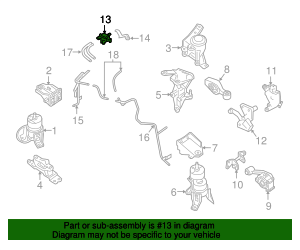 2009-2021 Nissan Solenoid Valve 14955-9S00A | OEM Parts Online