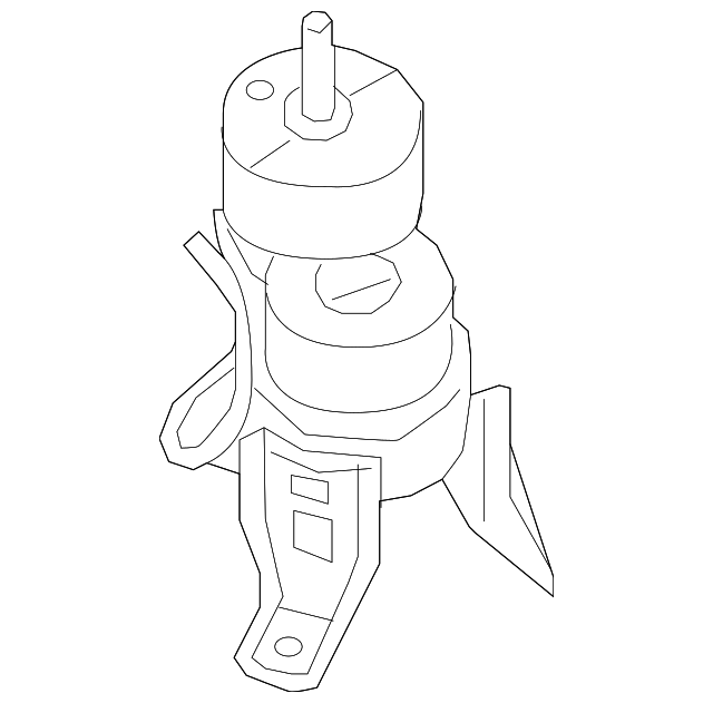 2016-2023 Nissan Rear Mount 11320-4RA0A | Nissan Parts Plus