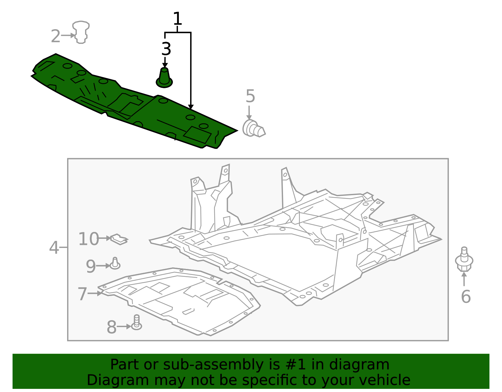 74127-TGH-A00 - Sight Shield 2017-2021 Honda Civic | Honda Parts Online