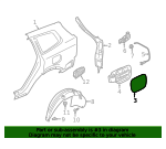 69511-S9001 - Fuel Door 2020-2024 Kia Telluride | Kia.Parts Store