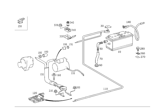 002-546-05-41 - Line Connector 2000-2006 Mercedes-Benz | Mercedes-Benz ...