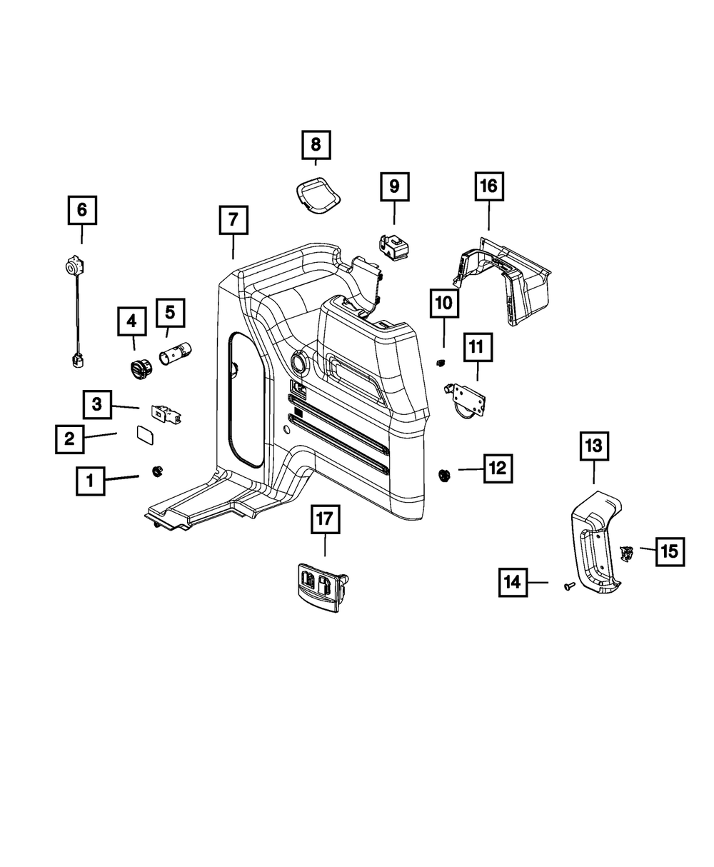 2018-2025 Jeep Wrangler Cargo Lamp 6KA06TX7AA | Mopar eStore