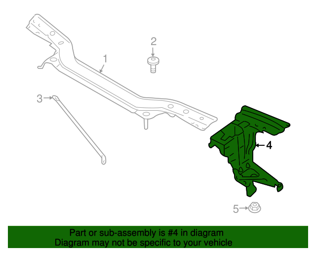 51647219318 - 2009-2016 BMW Z4 Bracket (51-64-7-219-318) | BMW of South ...