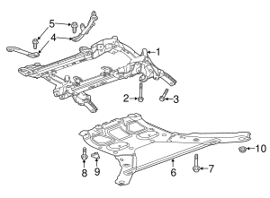 2016-2021 Chevrolet Camaro Front Compartment Air Deflector 23329707 ...