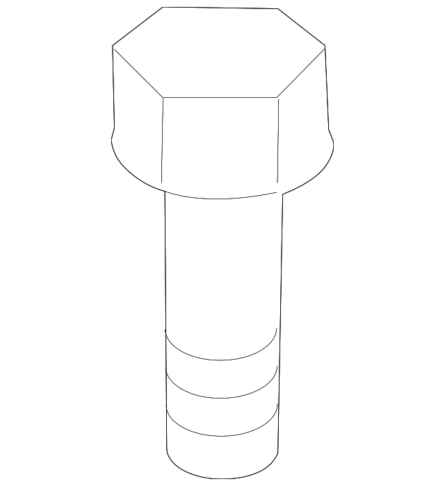 2010-2023 Mercedes-Benz Headlamp Assembly Bolt 000-990-90-00 | MB OEM Parts