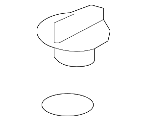 2008-2024 Mitsubishi Filler Cap 1250a010 | Mitsubishi Parts Warehouse