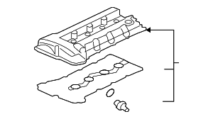 1035B405 - Valve Cover 2008-2024 Mitsubishi | Mitsubishi Direct Parts