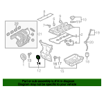 1052B433 - Timing Cover Front Seal 2008-2024 Mitsubishi | Mitsubishi ...