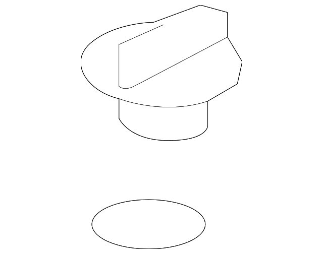 2008-2024 Mitsubishi Filler Cap 1250a010 | Mitsubishi Parts Warehouse