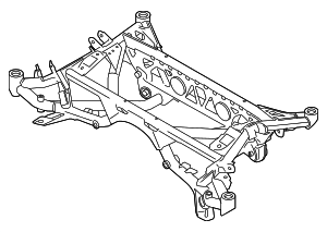 Genuine BMW 33-31-8-746-172 | Cross-Member | FREE Shipping on Most ...