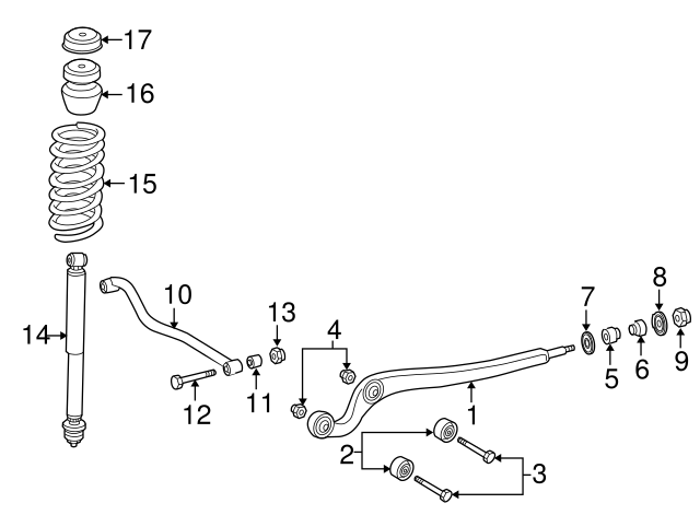 463-323-04-00 - Shock Absorber 2016-2020 Mercedes-Benz G 550 | Mercedes ...