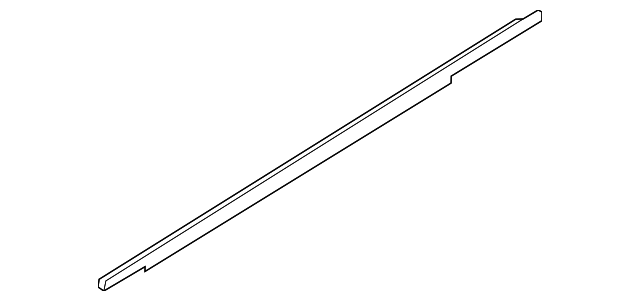 51357390132 - 2017-2020 BMW Belt Molding (51-35-7-390-132) | BMW of ...