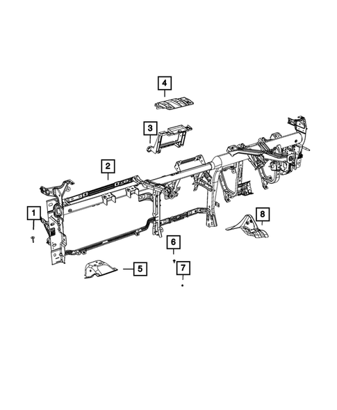 Instrument Panel for 2021 Ram 3500 | Mopar Factory Parts