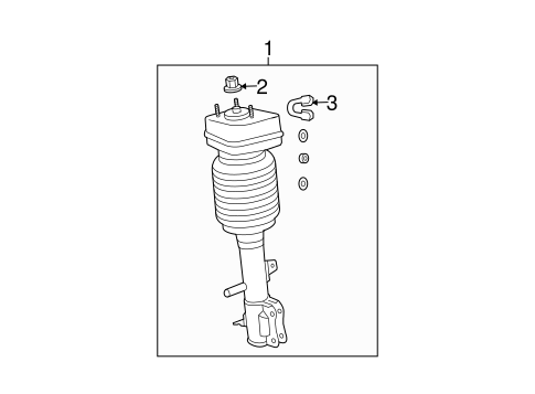 Shocks & Struts for 2007 Lexus RX350 | OEM Parts Online
