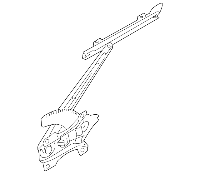 2014-2017 Mitsubishi Lancer Window Regulator 5743A362 | Mitsubishi ...