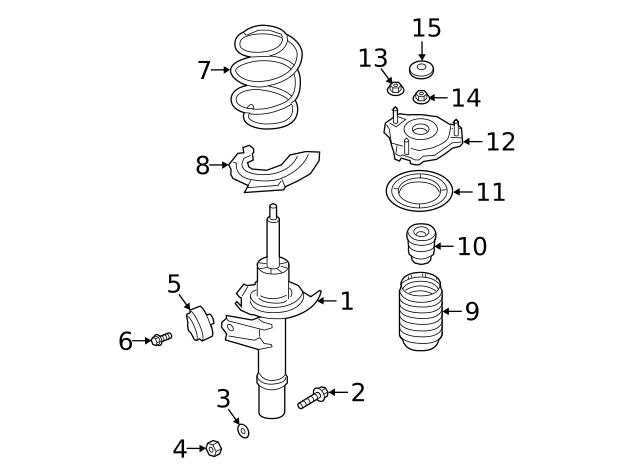 2019-2024 Genesis G70 Bumper 54626-J5000 | World OEM Parts Hyundai