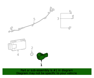 Genuine BMW 66-20-7-927-970 | Park Sensor | FREE Shipping on Most ...