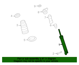 2006-2010 Kia Optima Shock 55311-2G700 | OEM Parts Online