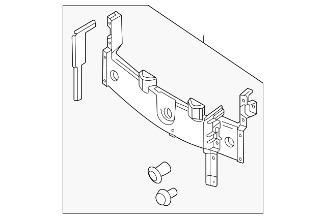 2020-2024 Mazda CX-30 Air Baffle DGH9-50-7M0 | QuirkParts