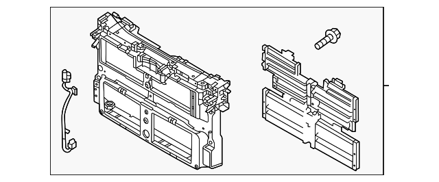 2019-2024 Mazda Radiator Shutter Assembly BHCH-53-100A | OEM Parts Online