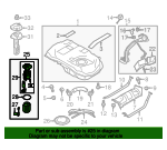 2008-2019 Mitsubishi Fuel Pump Assembly 1760A301 | Mitsubishi Parts ...