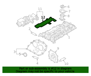 2017-2024 Audi Engine Crankcase Vent Valve Seal 07K-103-483-C | Audi ...