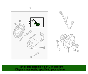 Hyundai - 58380-2H000 - Wheel Cylinder - 1995-2009 Hyundai | OEM ...