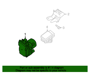 2011-2012 Nissan Altima Modulator Valve 47660-ZX55C | QuirkParts