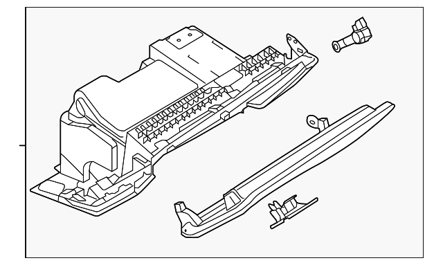2019-2025 Audi Glove Box 4K1-880-302-C-6PS | TascaParts.com