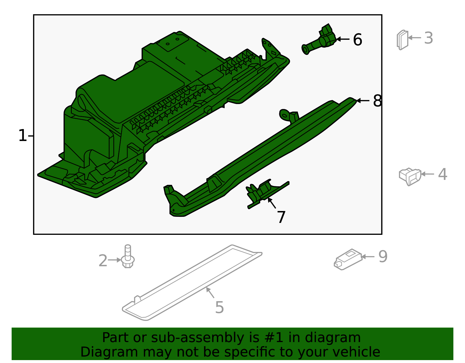 2019-2025 Audi Glove Box 4K1-880-302-C-6PS | Audi OEM Parts Guy