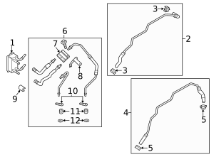 2013-2020 Ford Fusion Valve Bracket DG9Z-7B147-A | QuirkParts