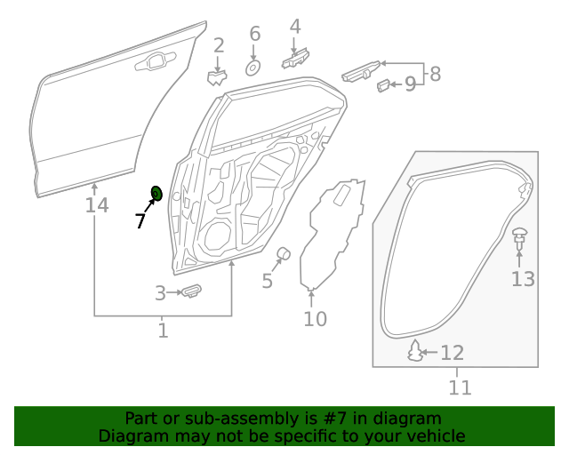 2019-2023 Toyota Door Shell Plug 90950-01919 | Camelback Toyota Parts